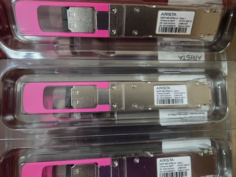 All-New Arista XVR-10318-41 Fiber Optic Equipment OSFP-400-2FR4-LC for ...