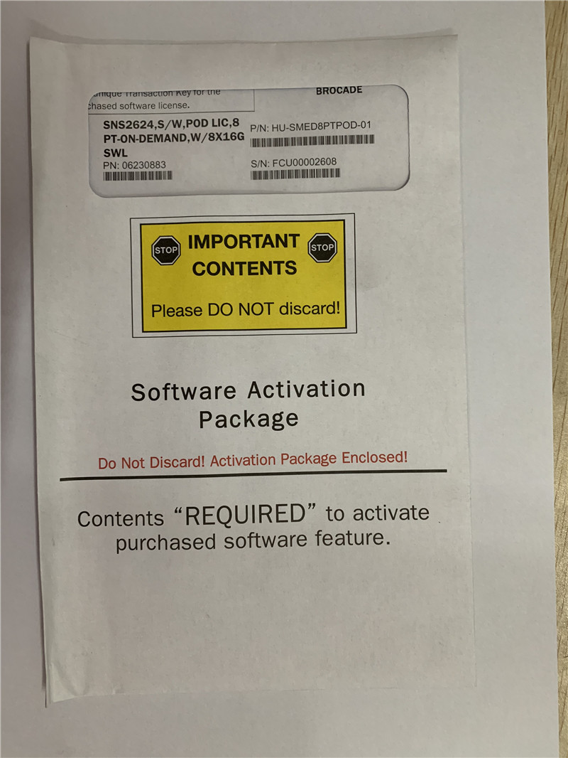 BR-MIDREB5-01 Broadcom Enterprise Bundle For Brocade G620 Switch