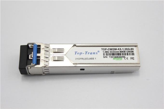 1.25g SFP Transceiver Module Fiber Optic LC Connector 80Km Fast ...