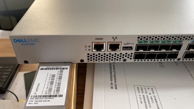 DELL EMC Connectrix DS-6610B Brocade SAN Switch With 24pcs 32Gb SFP+