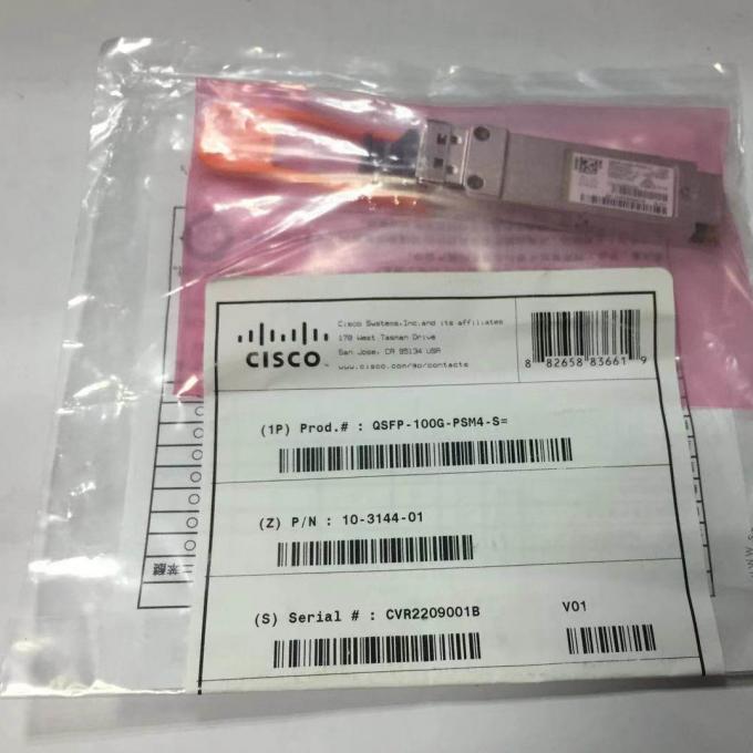 Cisco QSFP-100G-PSM4-S 10-3144-01 QSFP28 100GBASE PSM4 Transceiver With ...